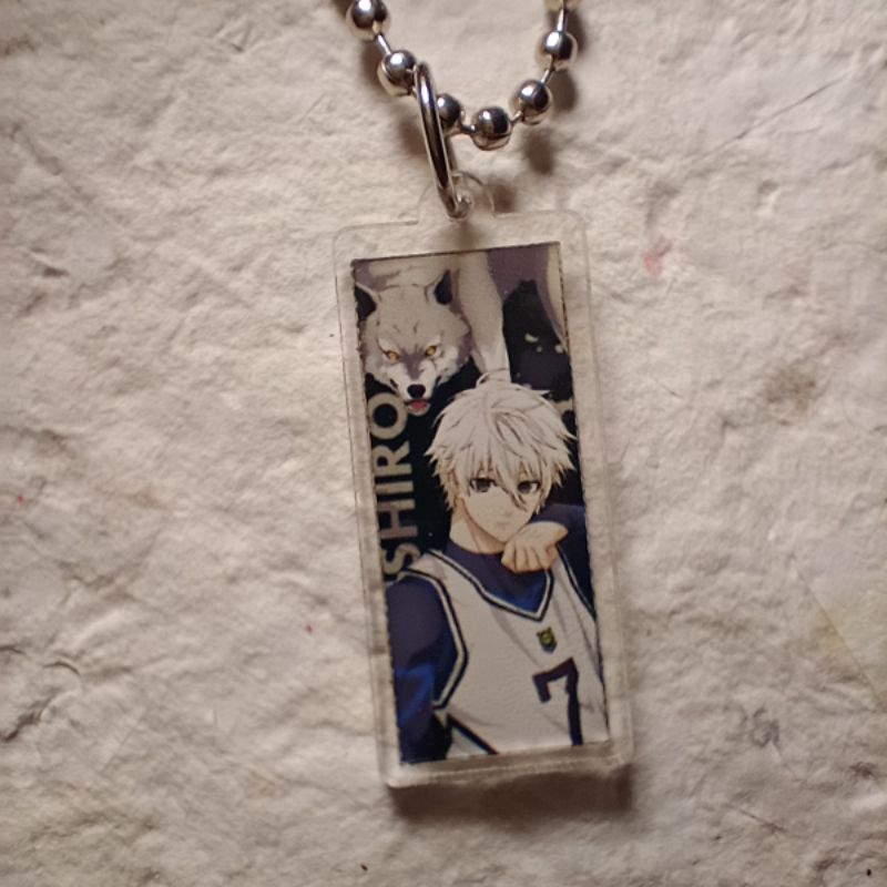 Jual charm blue lock seishiro nagi / keychain ganci seishiro nagi ...