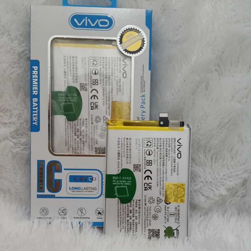 Jual Baterai Battery ORIGINAL 100% VIVO B-S2 Original 100% Type Y21 ...