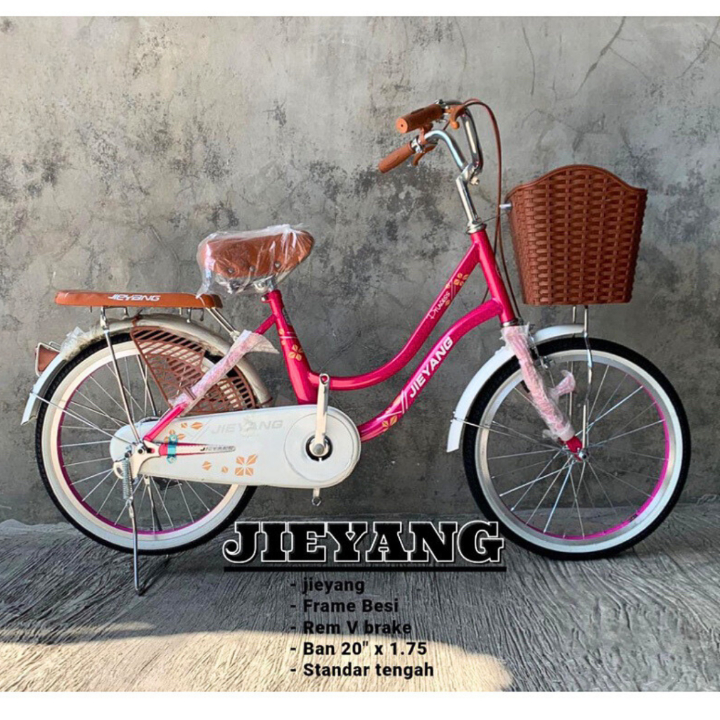 Jual Sepeda Anak Mini Jieyang Ukuran 20/24/26 Inch Model Baru Ada Keranjang | Shopee Indonesia