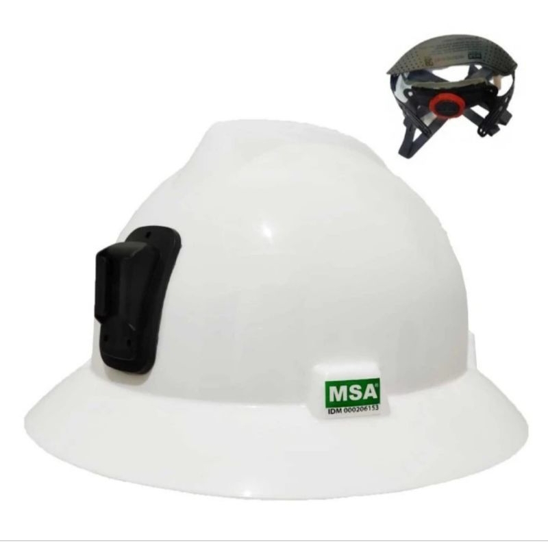 Jual HELM SAFETY MSA FULLBRIM LOKAL INNER FASTRACK TALI DAGU + MINING ...