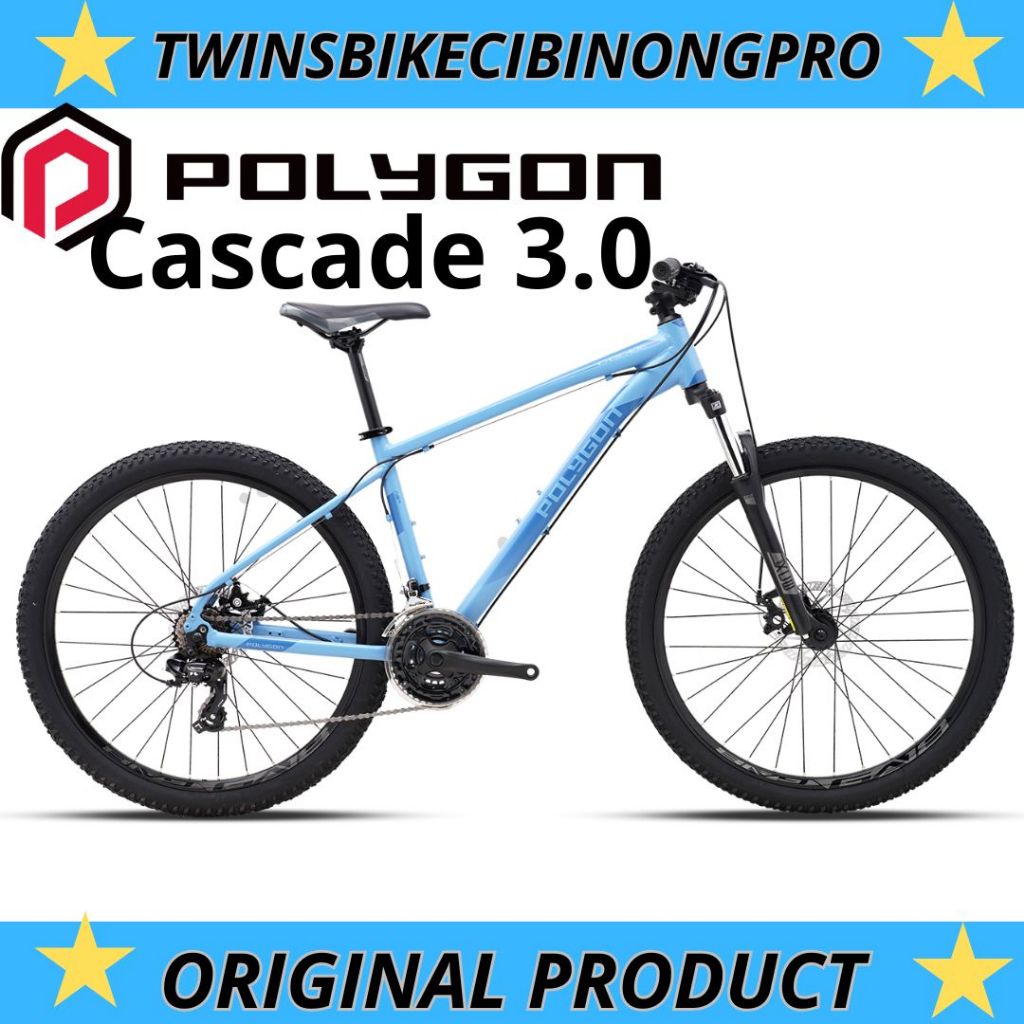 Jual Sepeda Gunung MTB 27,5 Polygon Cascade 3.0 Alloy | Shopee Indonesia