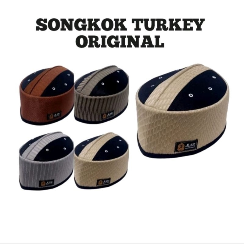 Jual PECI SONGKOK KOPIAH TURKEY KEKINIAN MUSLIM 1 PCS | Shopee Indonesia