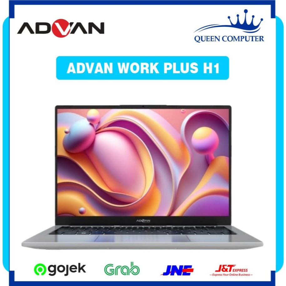 Jual Laptop Advan Work PLus H1 Core i5 12600H 24GB 512GB SSD Iris Xe ...