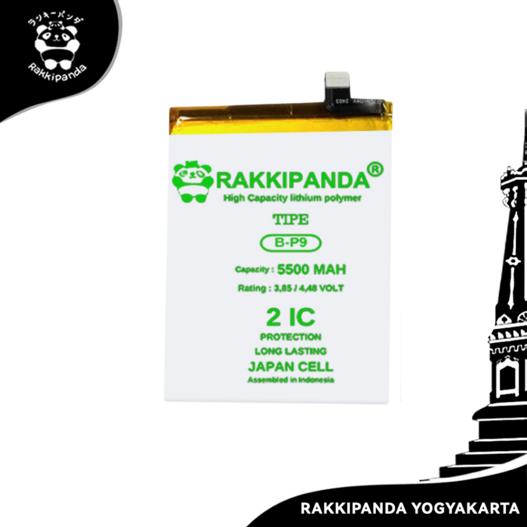 Jual Baterai RakkiPanda Battery B-P9 Vivo V21 ( 4G ) / V21 ( 5G ...