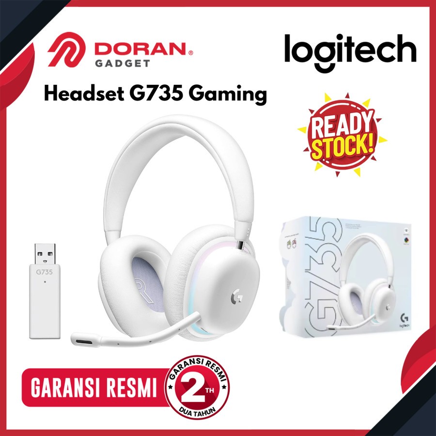 Jual Logitech G735 Lightspeed Headset Gaming Wireless Bluetooth ...