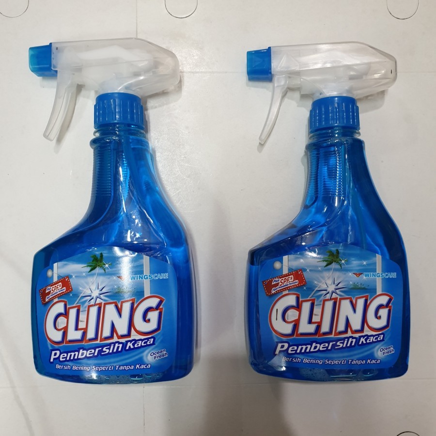 Jual cling pembersih kaca botol 440 ml | Shopee Indonesia