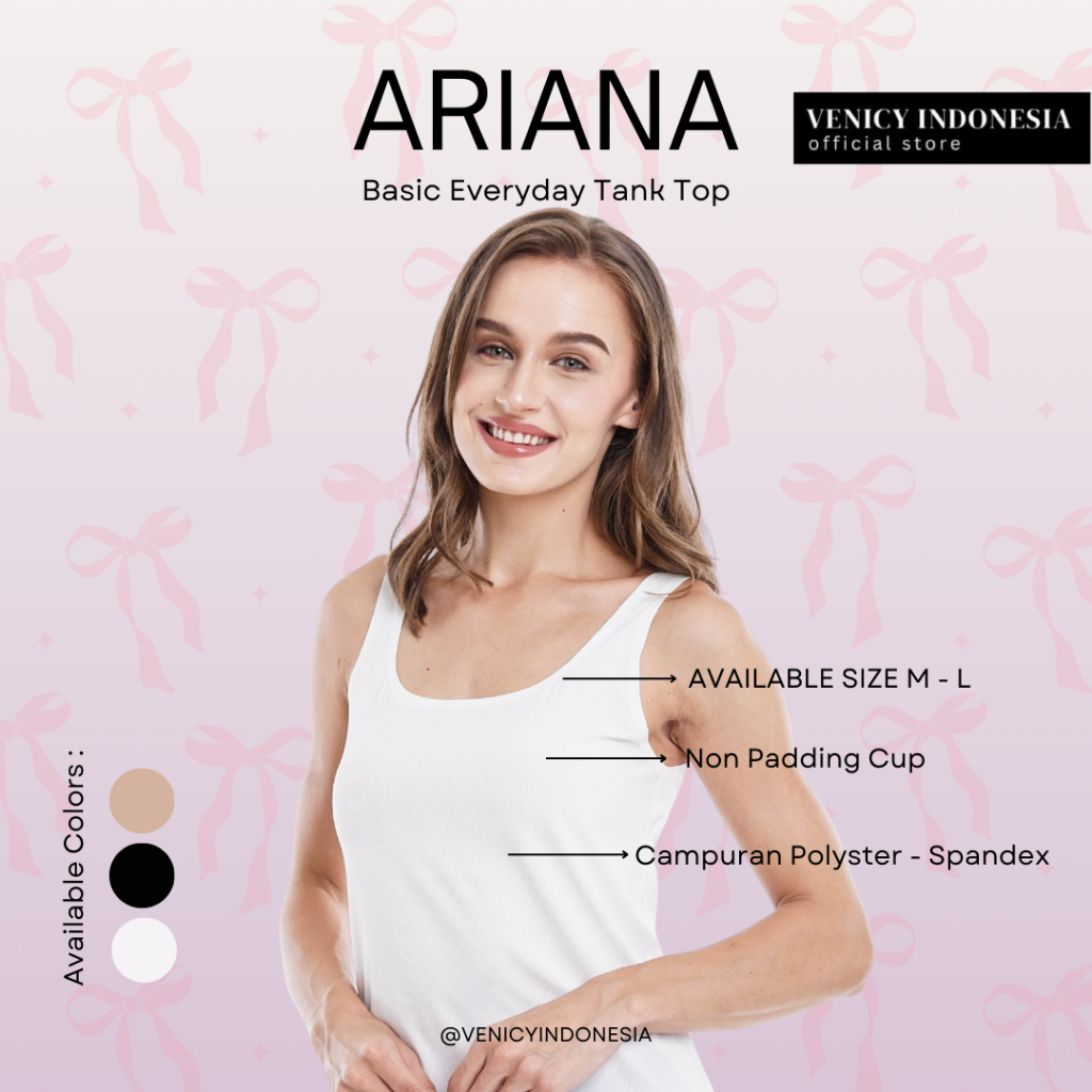 Jual VENICY Ariana Basic Everyday Tank Top | Shopee Indonesia