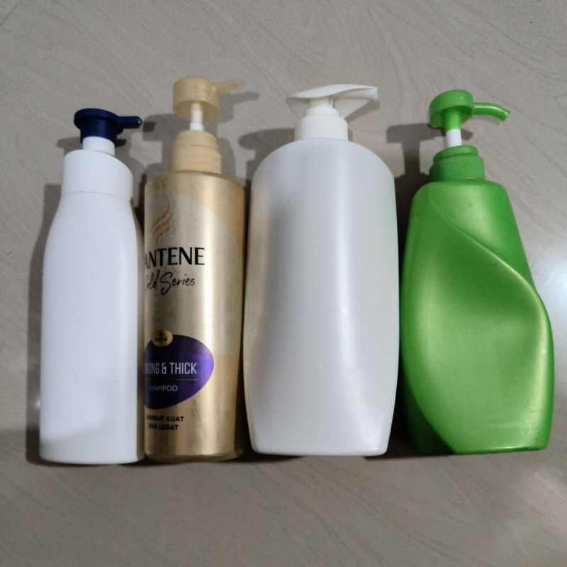 Jual BOTOL BEKAS PANTENE SHAMPOO 800ML REJOICE SAMPO PUMP WADAH POMPA ...