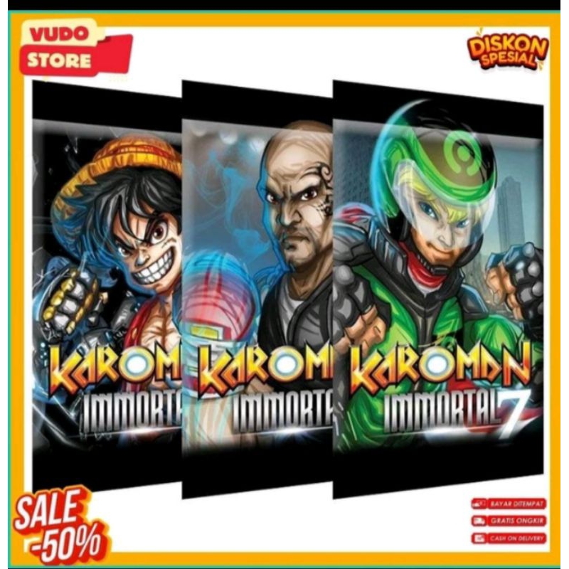 Jual karoman immortal 7 - puzzle 3d isi 30 pcs | Shopee Indonesia