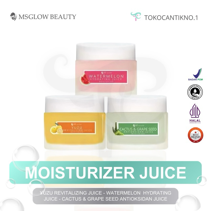 Jual HIDRATING JUICE MS GLOW - watermelon / yuzu / cactus | Shopee ...