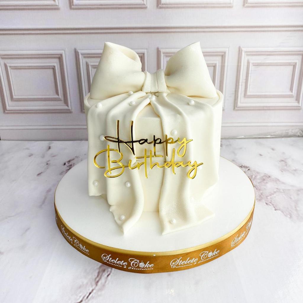 Jual Kue Ulang Tahun/Birthday Cake/Kue Ultah Tema Pita/Kue Aesthetic/Kue birthday jakarta ...