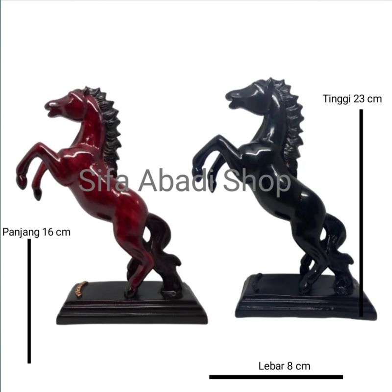 Jual Pajangan Meja / Pajangan Dinding Kuda Hitam Unik Aesthetic Murah ...