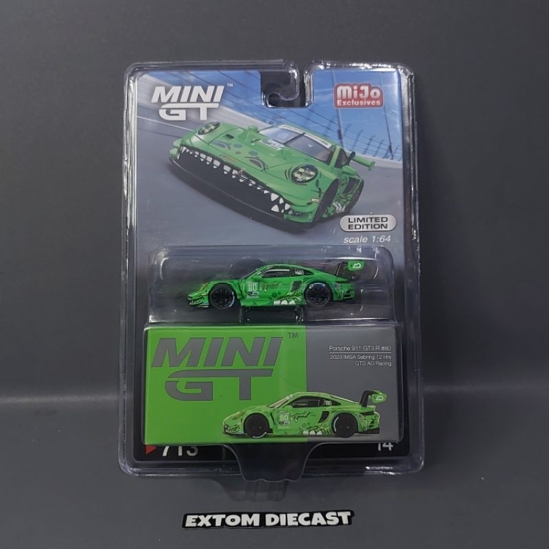 Jual Mini GT Porsche 911 GT3 Rexy Imsa 2023 | Shopee Indonesia
