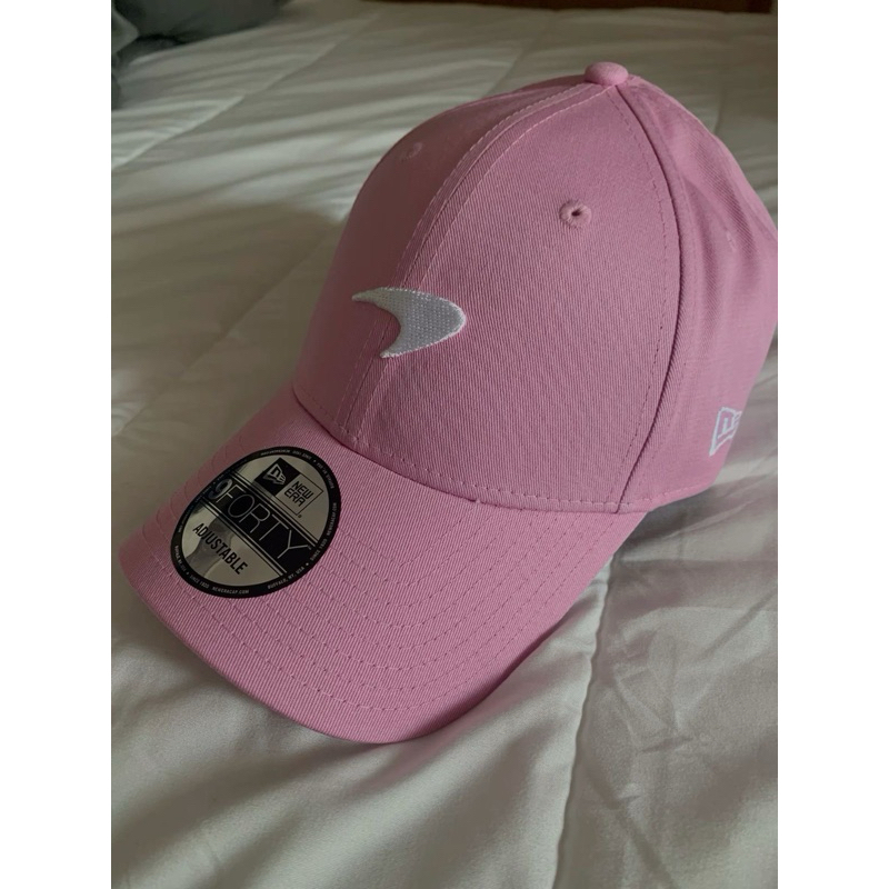 Jual MCLAREN CAP PINK NEW ERA | Shopee Indonesia