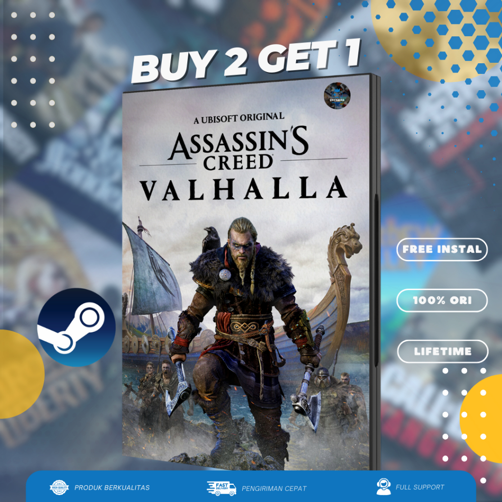 Jual Assasin Creed Valhalla Complete Edition PC Original | Shopee Indonesia