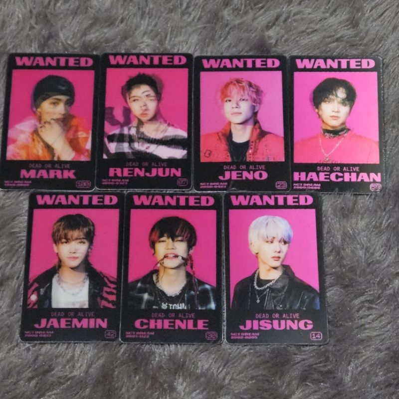 Jual PHOTOCARD OFFICIAL NCT DREAM MARK RENJUN JENO HAECHAN JAEMIN CHENLE JISUNG | Shopee Indonesia