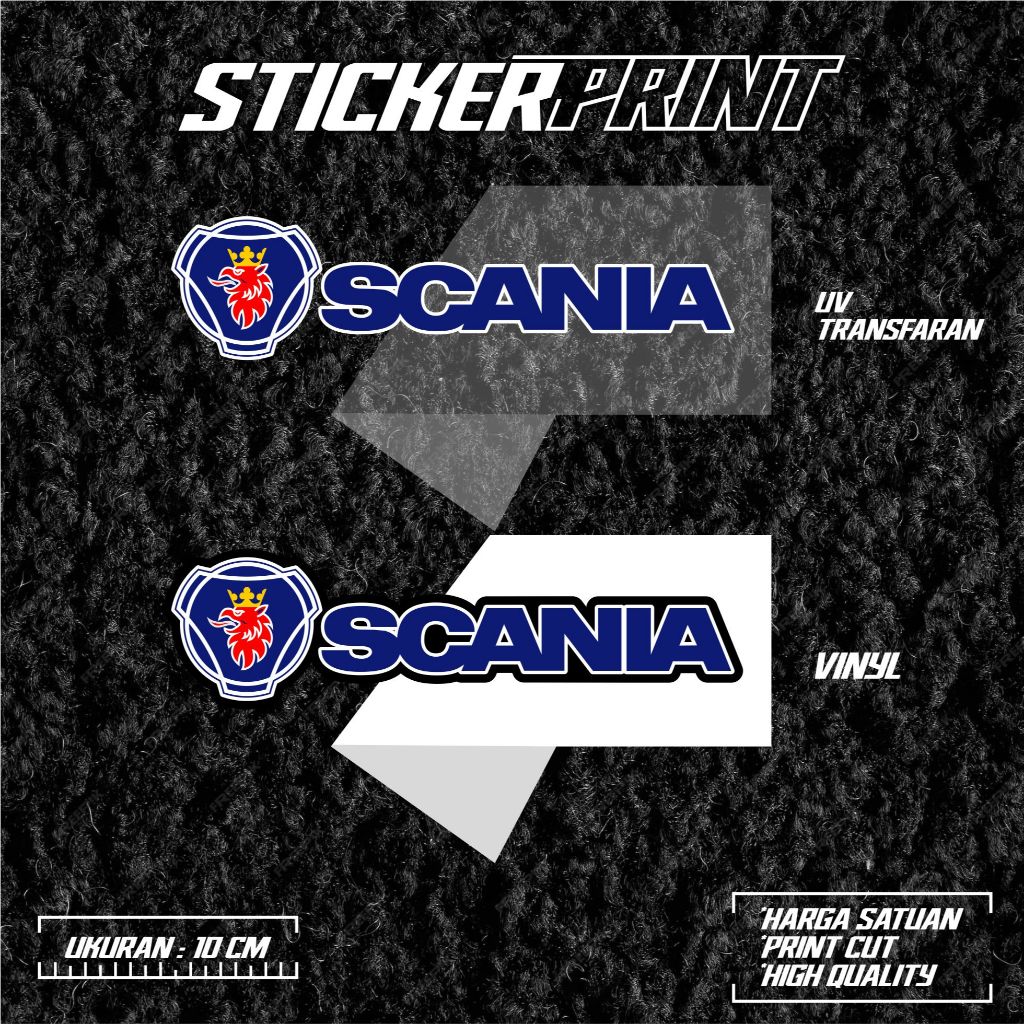 Jual Sticker Scania Stiker Motor Stiker Mobil Stiker Helm Stiker Laptop ...