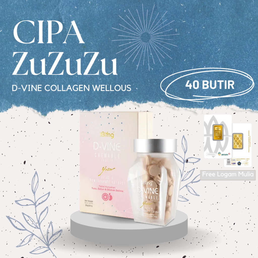 Jual GROSIR ECER 40 BUTIR - Dvine Collagen Original Pemutih Wajah dan ...