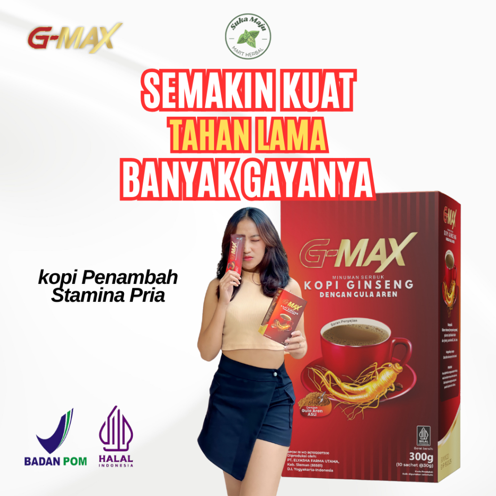 Jual KOPI GMAX - COFFEE GINGSENG TlNGKATKAN STAMlNA PRlA - SEMAKlN LAMA ...