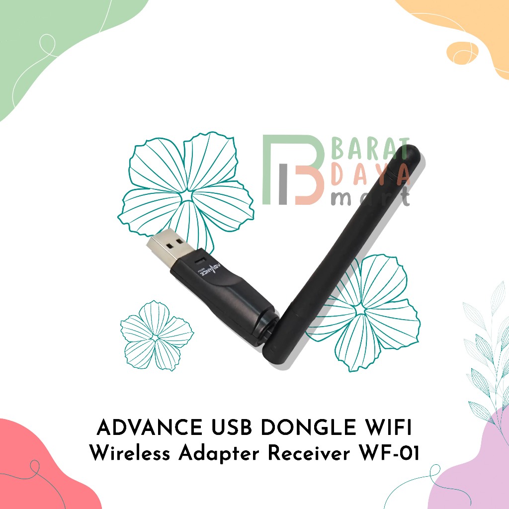 Jual Advance Dongle Wifi WF-01 Wireless Adapter Receiver BNIB | Shopee ...