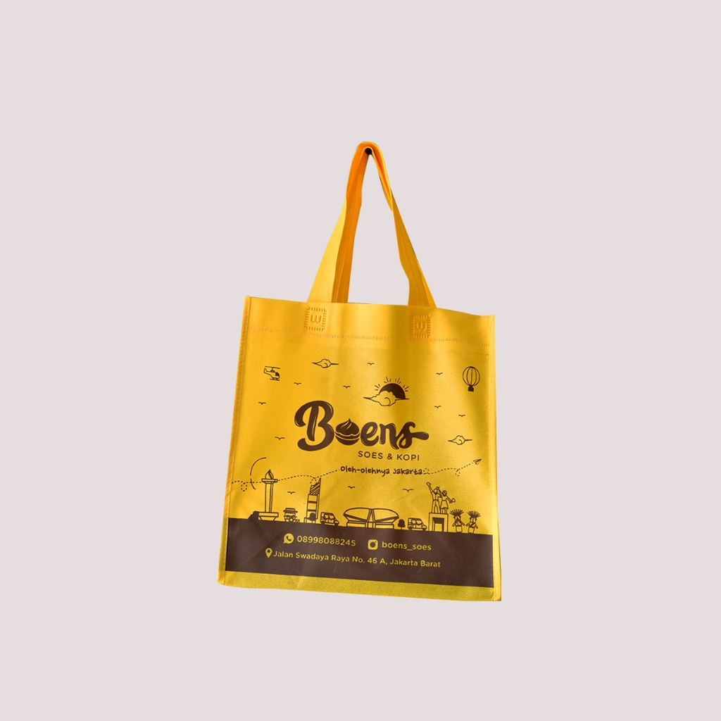 Jual Kantong Oleh - Oleh / Kantong Kuning Spunbond | Shopee Indonesia