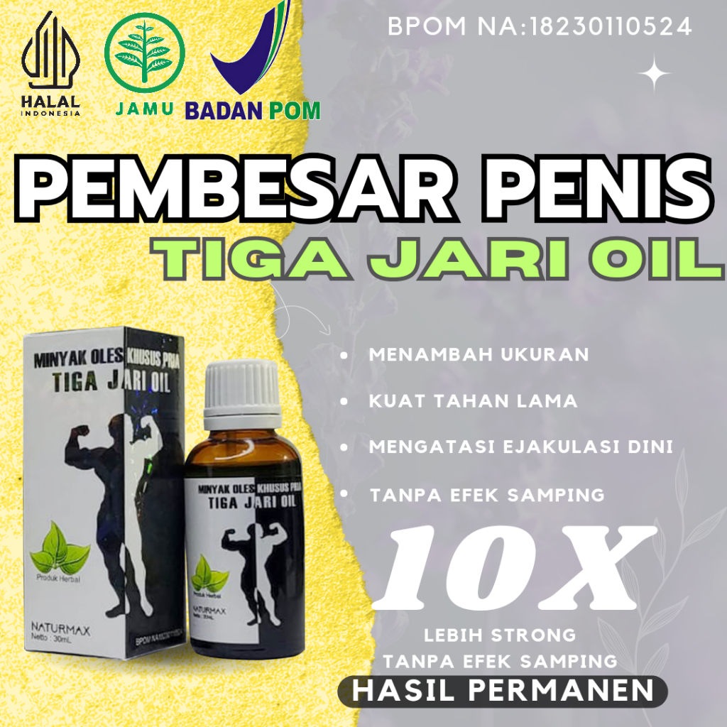 Jual TIGA JARI OIL OBAT TRADISIONAL ASLI ORIGINAL TANPA EFEK SAMPING ...