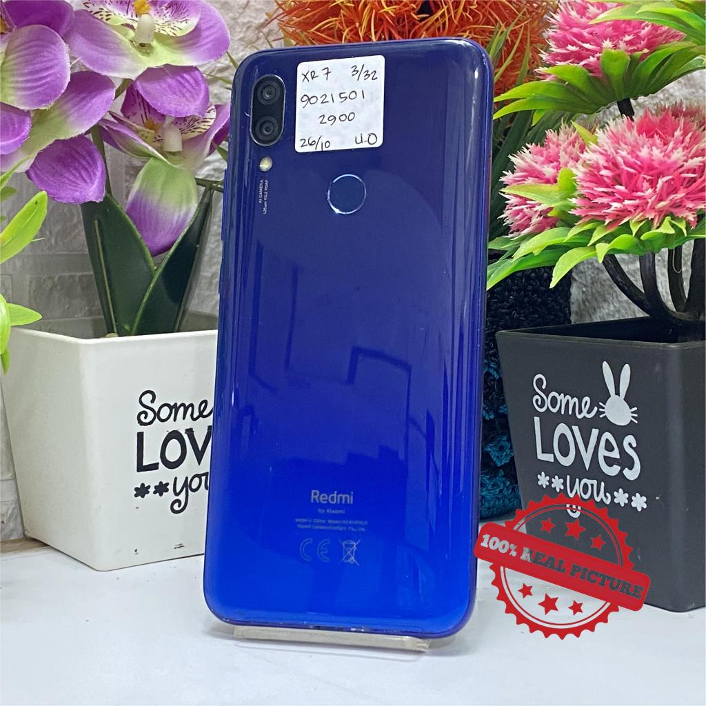 Jual Xiaomi Redmi 7 3/32GB Biru Bekas Second Original | Shopee Indonesia