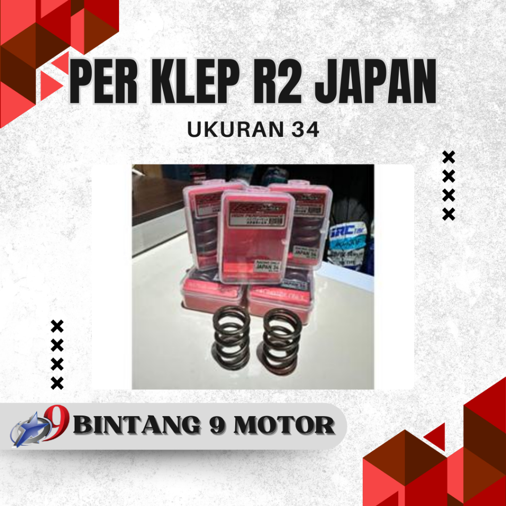 Jual PER KLEP R2 JAPAN UKURAN 34-BINTANG SEMBILAN KUPANG | Shopee Indonesia