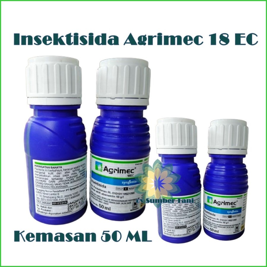 Jual Insektisida Agrimec Bahan Aktif Abamectin 18EC 50ml | Shopee Indonesia