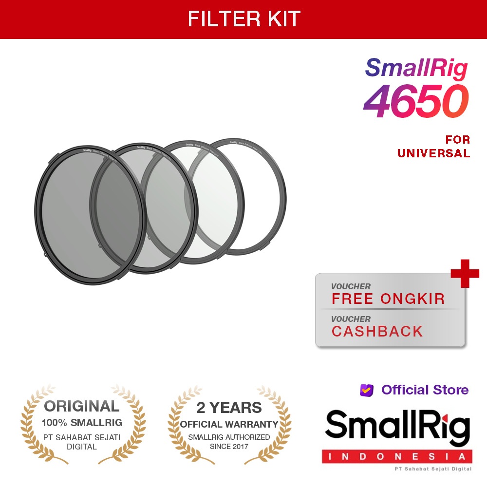 Jual SmallRig Black Diffusion Filter Kit 4650 | Shopee Indonesia