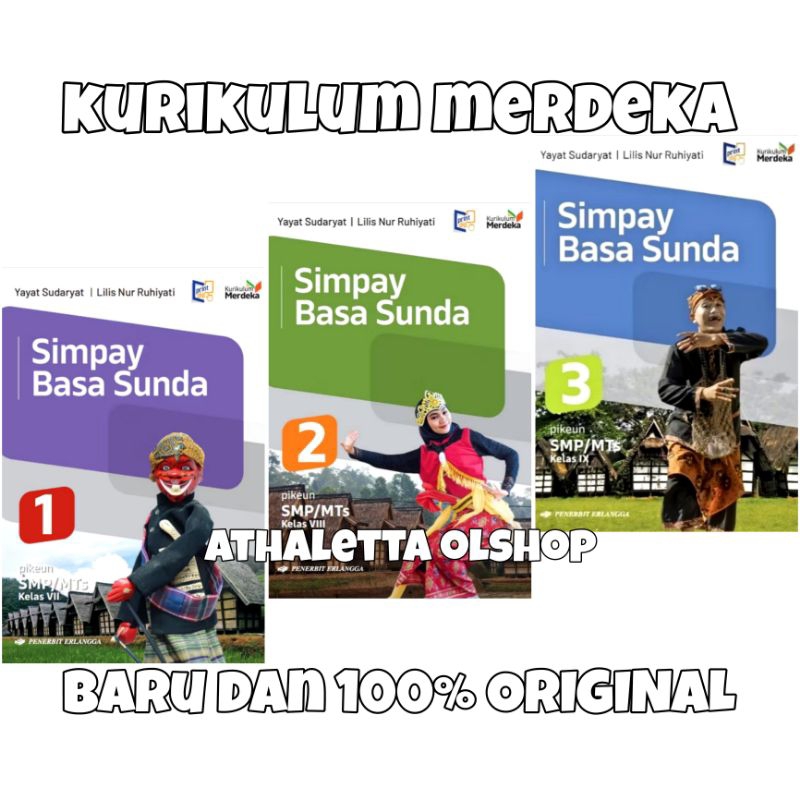 Jual BUKU ORIGINAL SIMPAY BASA SUNDA KELAS 7 8 9 SMP/MTs KURIKULUM ...