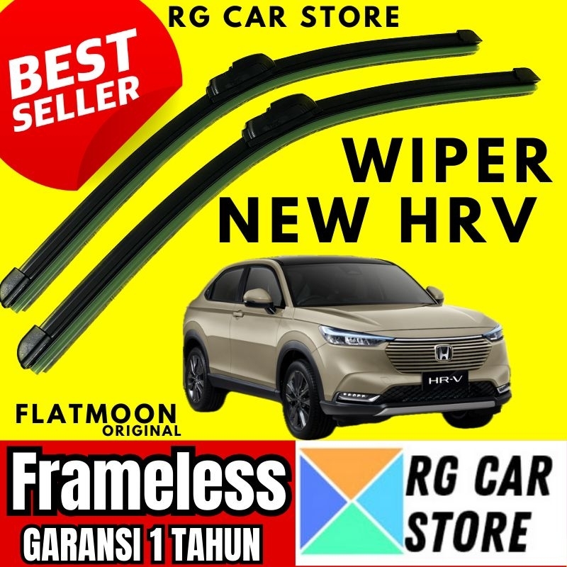 Jual Wiper Kaca Mobil Honda All New Hrv Model Frameless Full Karet ...