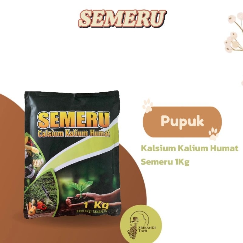 Jual Kalsium Kalium Humat SEMERU 1Kg Kalsium Nutrisi Tanaman | Shopee ...