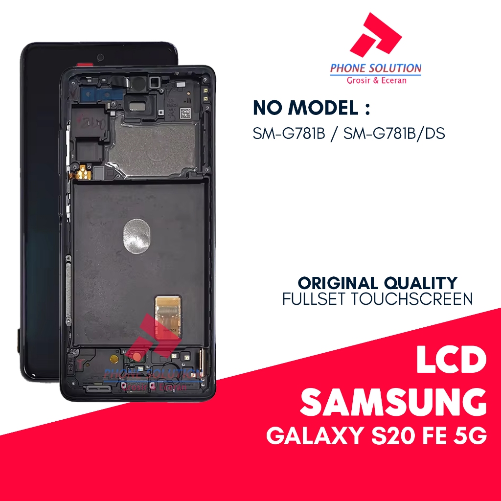 Jual LCD Samsung S20 FE / G780 Include Frame Fingerprint Original ...