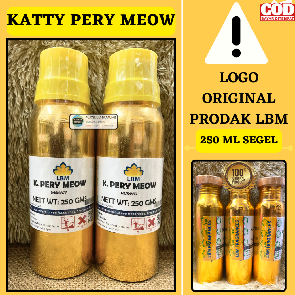 Jual Bibit Parfum KATY PERRY MEOW 250 ML SEGEL BIBIT LBM Fragrance ...