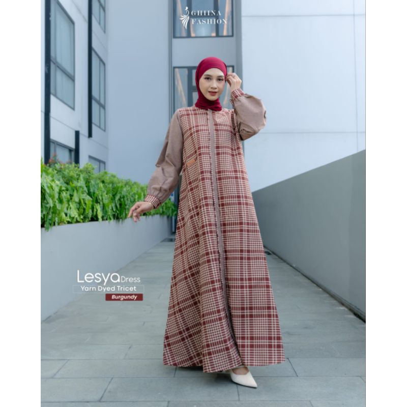 Jual LESYA DRESS By Ghina Fashion/Best Price/Terbaru | Shopee Indonesia