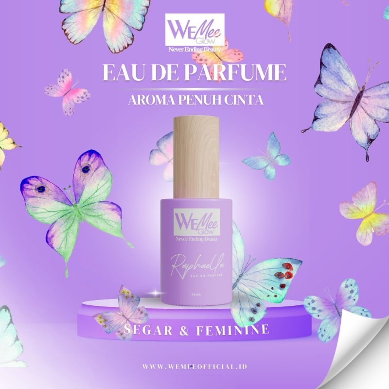 Jual WeMee Eau De Parfum Raphaela Aroma khas feminine untuk kesegaran ...