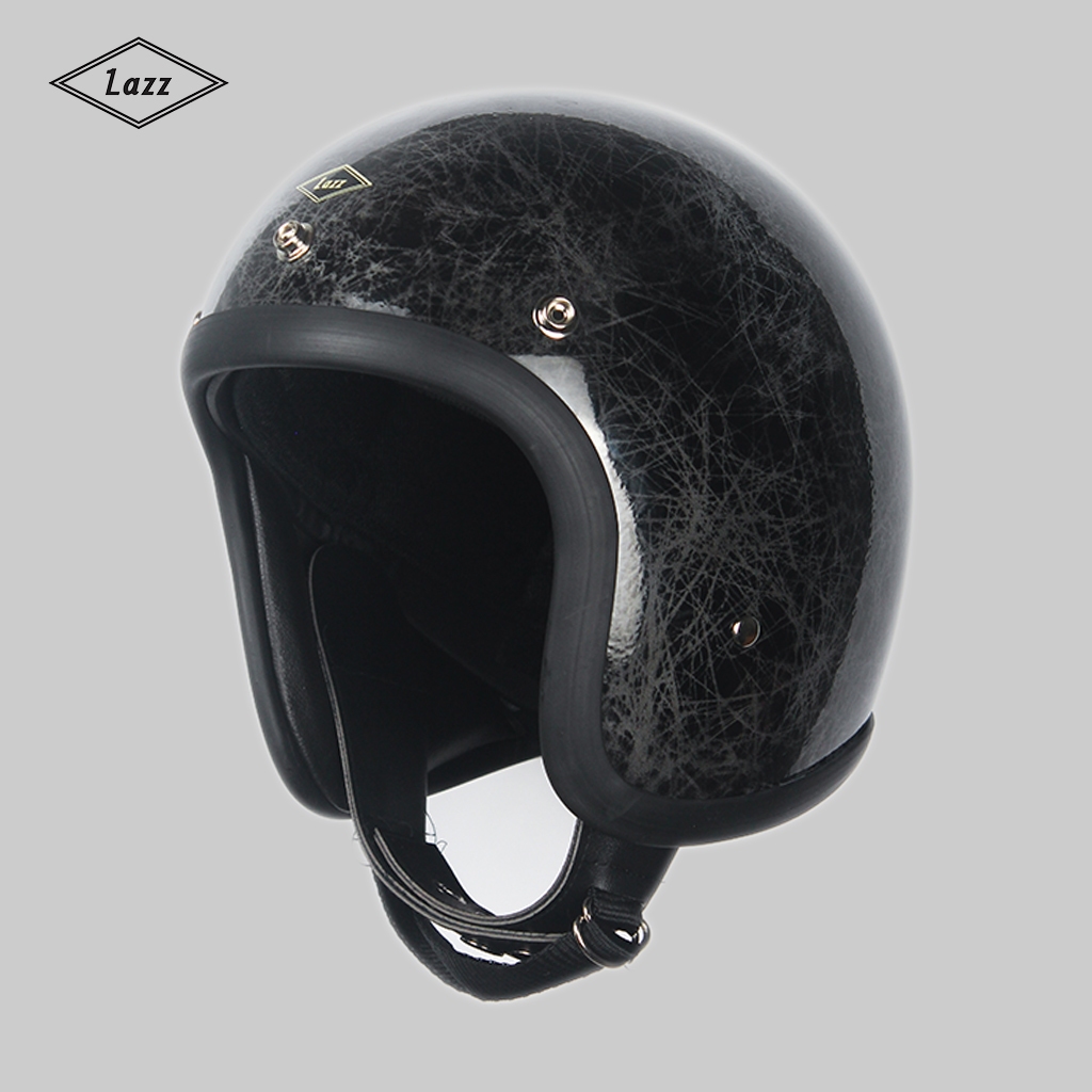 Jual helm slom head bercak lazz classic klasik terbaru original ...