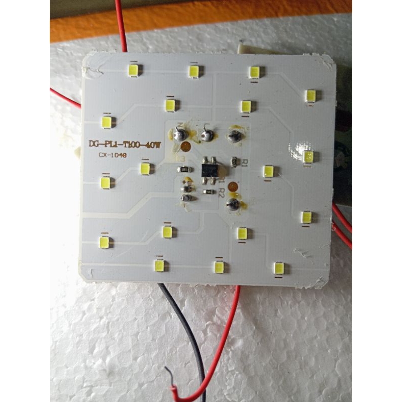 Jual PCB LAMPU LED 220V 40 WATT BENTUK KOTAK CAHAYA PUTIH TERANG ...