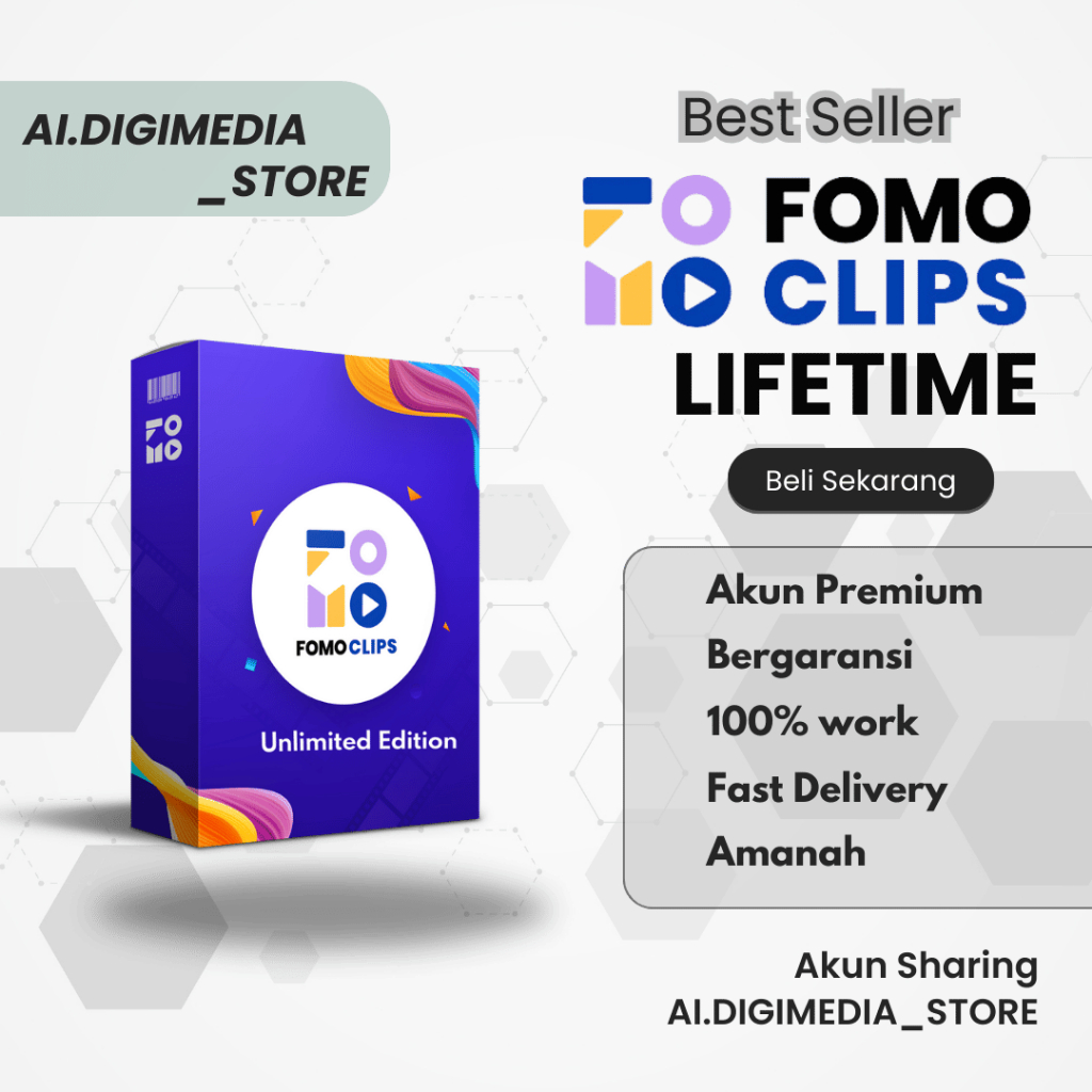 Jual FomoClips - LIFETIME | bikin video promosi yang bikin semua orang FOMO! | Shopee Indonesia