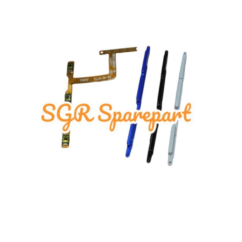Jual Tombol Luar On Off Tecno Spark 7 PRO Satu Set Flexibel Volume Power Fullset | Shopee Indonesia
