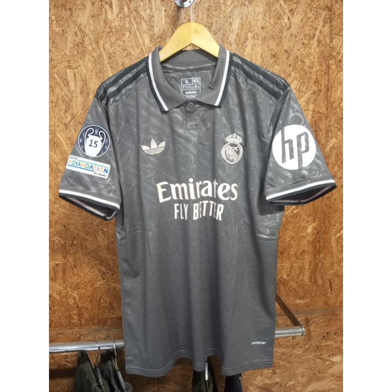 Jual Official real madrid 3rd 24-25 full set edisi ucl smlxl xxl ...