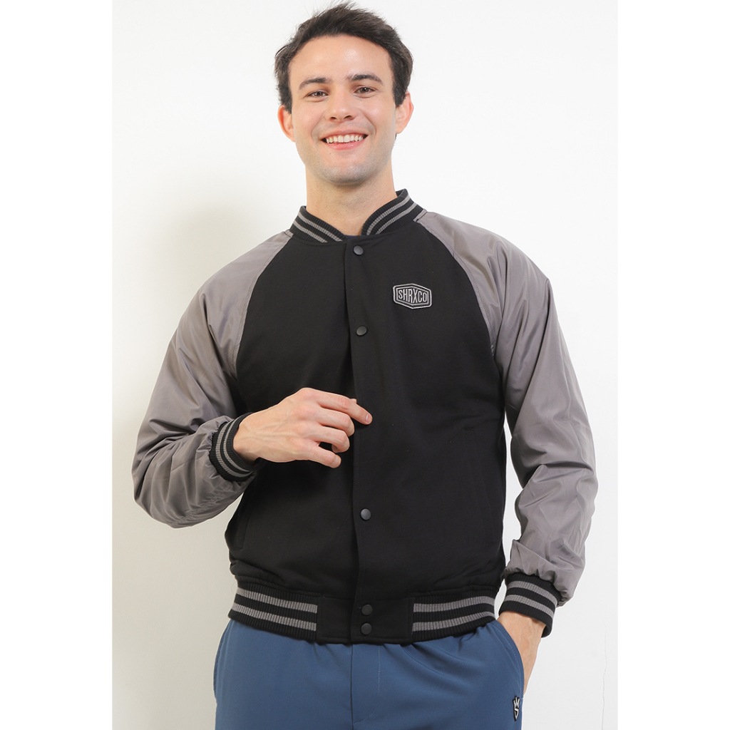 Jual Sharks - Reversible Varsity Jacket - Blue [SGG1L0148] | Shopee ...