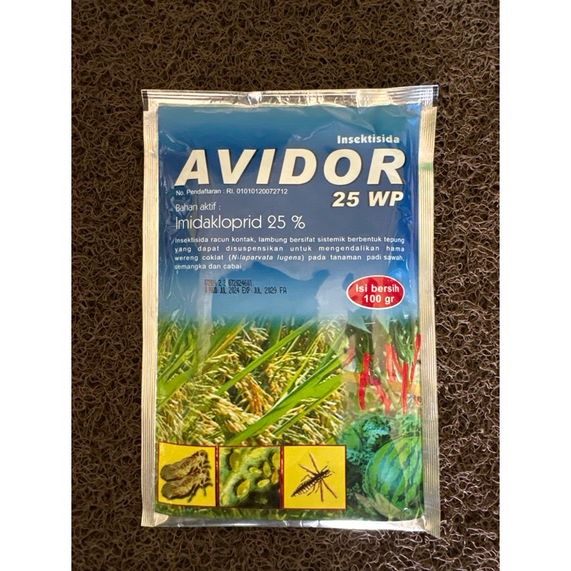 Jual Insektisida Avidor 25 Wp 100gr | Shopee Indonesia
