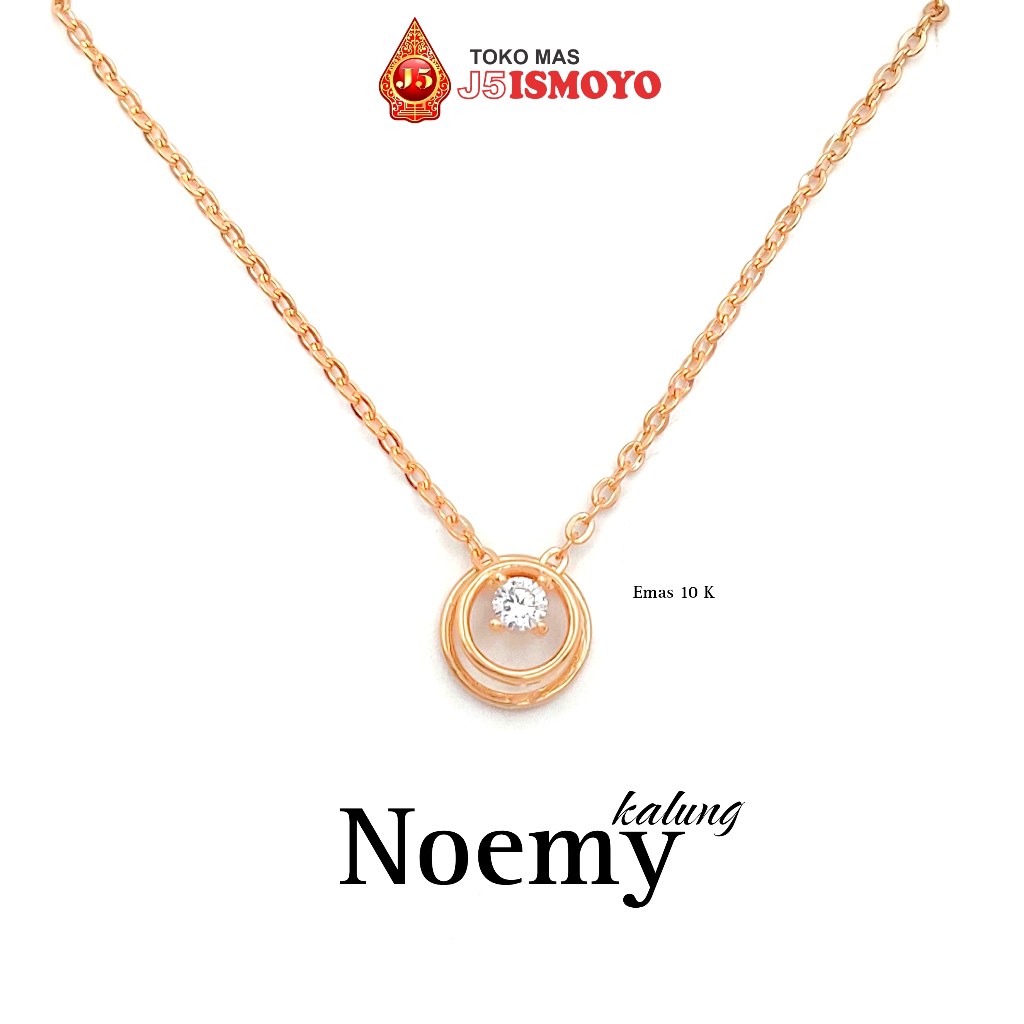 Jual Kalung Emas Mas Asli Model Rantai Noemy J5 Ismoyo | Shopee Indonesia
