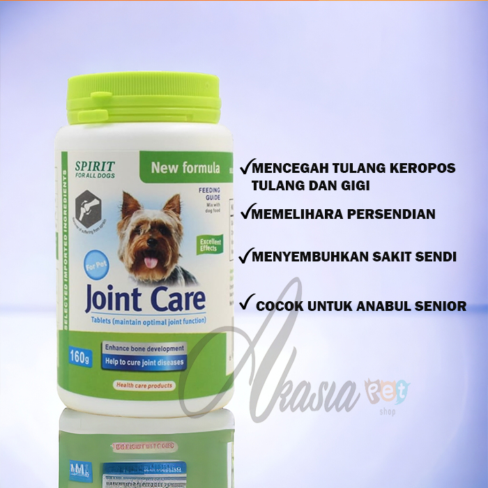 Jual Spirit Joint Care Tablet For Dog | Multivitamin | Vitamin Anjing ...