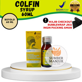 Jual COLFIN SYRUP 60 ML / OBAT FLU & BATUK | Shopee Indonesia