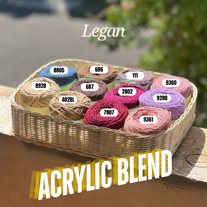 Jual Benang Rajut Acrylic Blend - union by yarn - Amigurami | Shopee ...