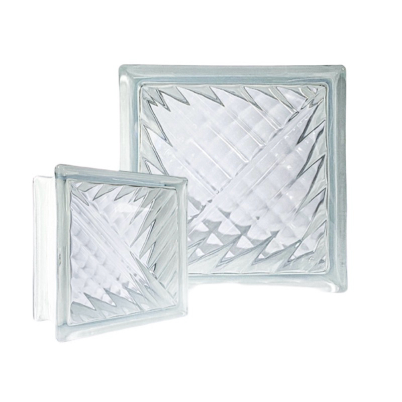 Jual Glass Block Mulia 15 Ripple (190x190x95mm) per Dus isi 6 | Shopee ...