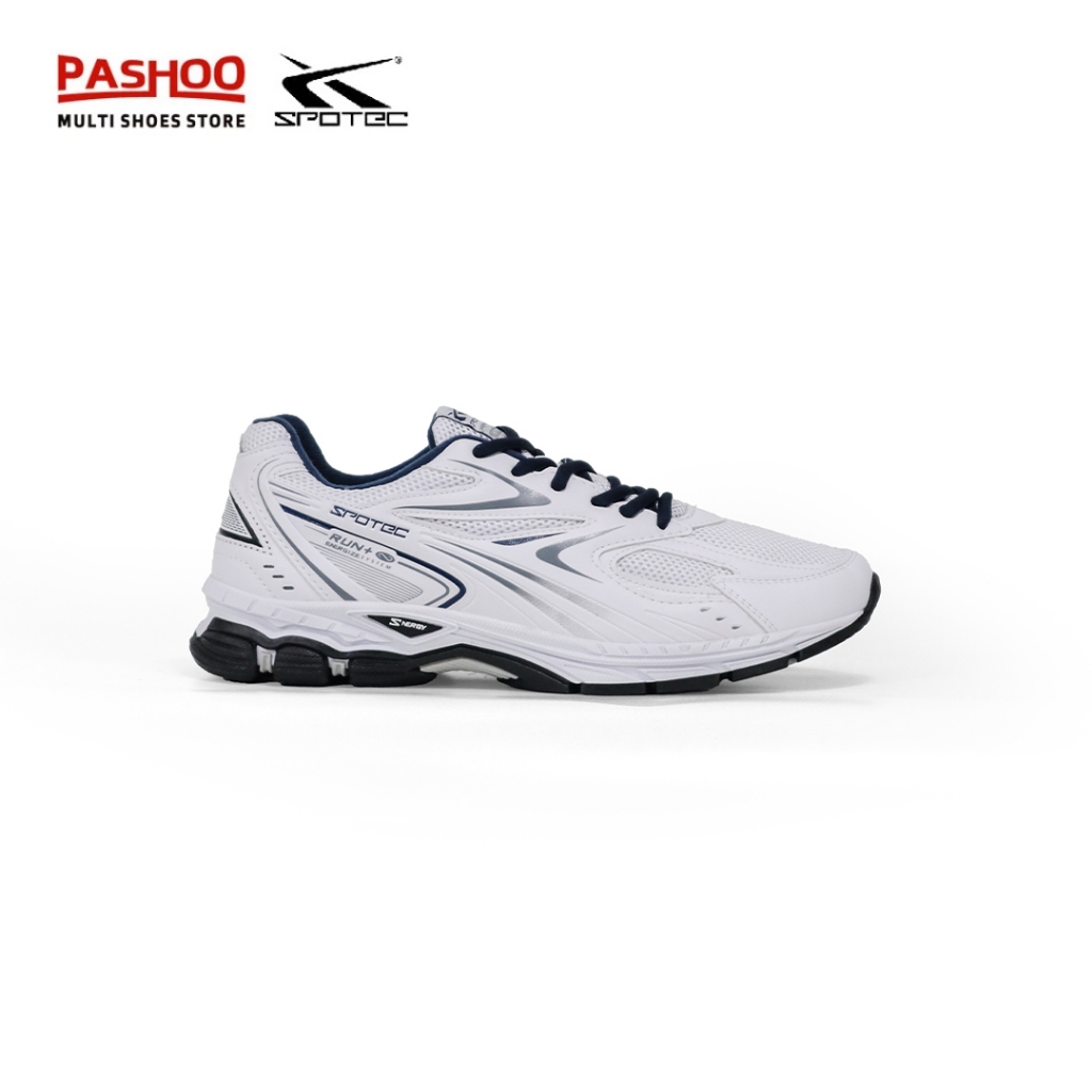 Jual Spotec Sepatu Running Glade Putih Biru | Shopee Indonesia